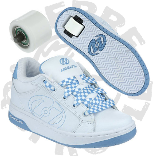Heelys Bliss white/blue - Pierre qui Roule