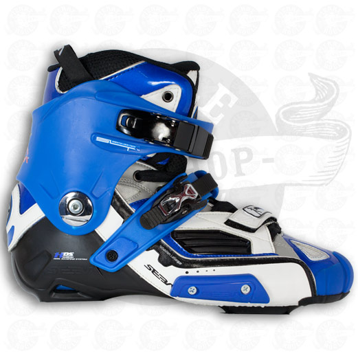 Boots Seba high blue - Pierre qui Roule