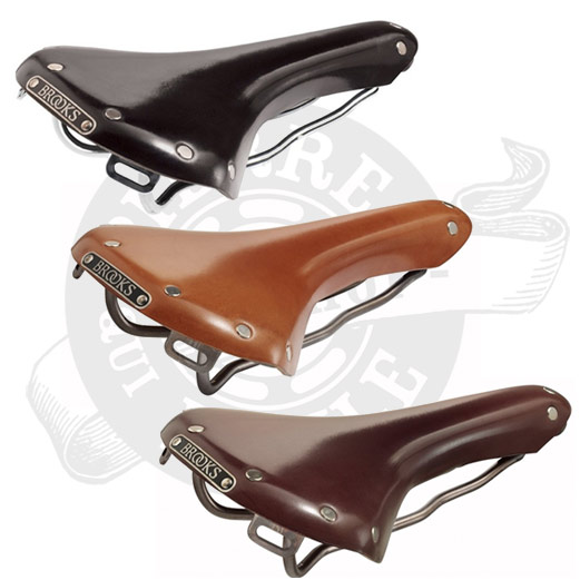 Selle Brooks Swallow Classic titane - Pierre qui Roule